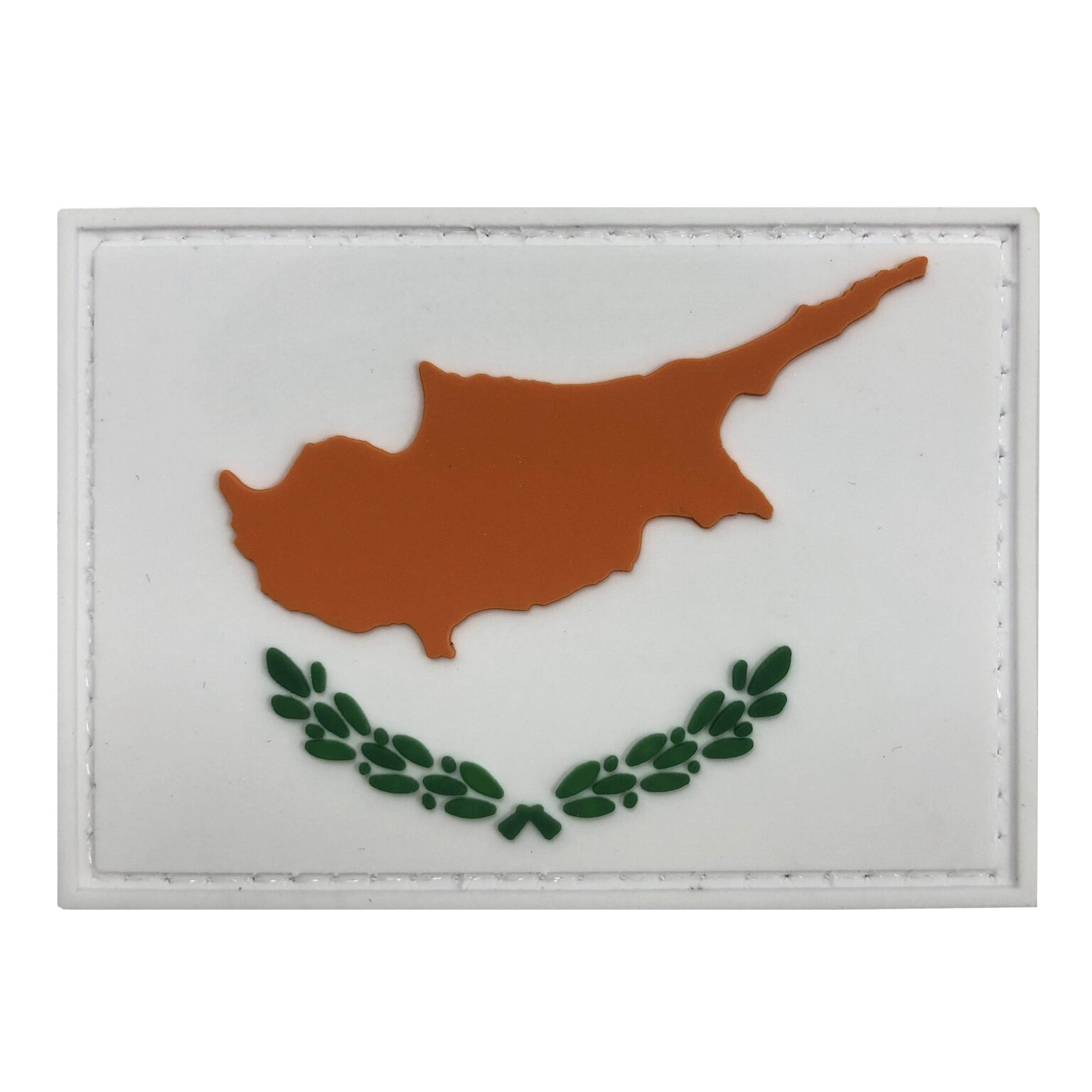 Cyprus flag PVC Patch – lakonizein.com